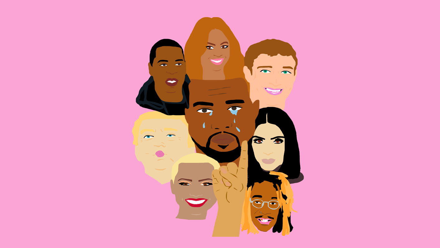 This Artist Turns Celeb News Into Art As it Happens - Galore