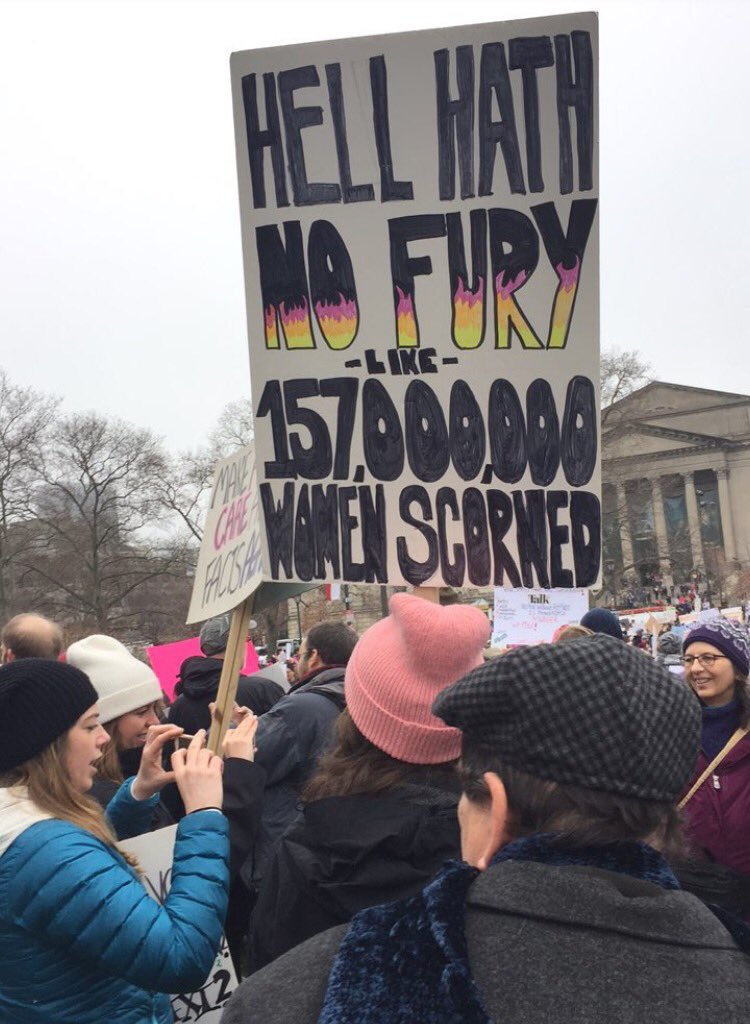 The Best Protest Signs From the 2017 Women's March - Galore