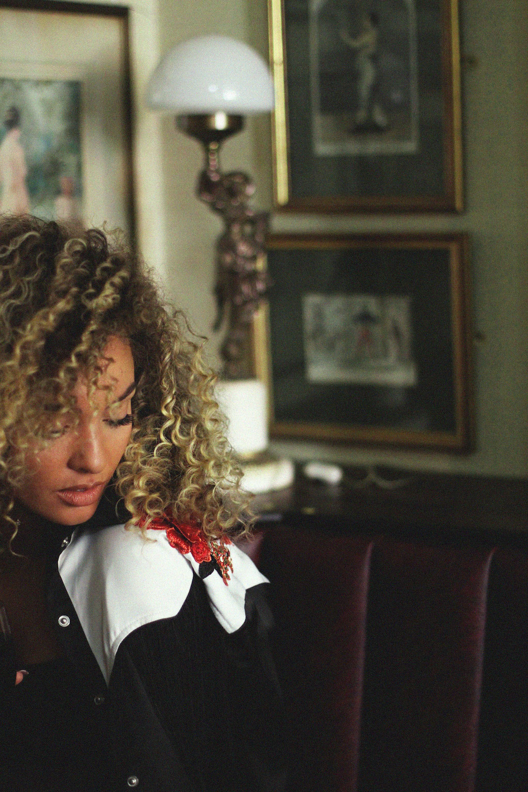 Frankee Rose Plots Vengeance at a Five Guys: Hana Zebzabi Shoot