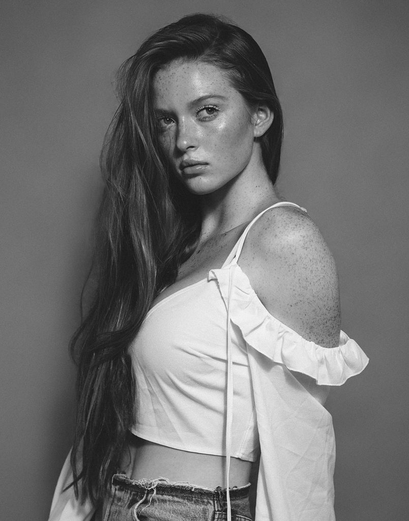 Larsen Thompson's secret for bombshell hair is totally unexpected - Galore