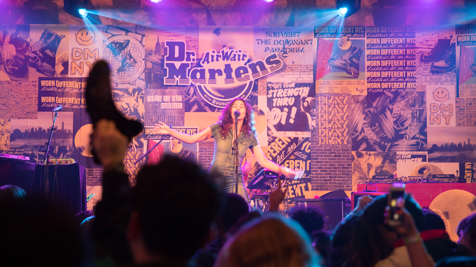 Tei Shi's tour uniform includes a shirt she bought at a gas station ...