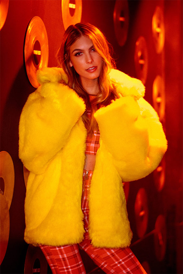 Jena Rose is a pop princess who styles her own tour wardrobe