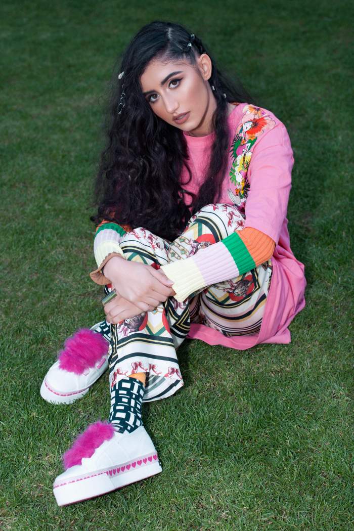 Pop star, NAAZ, makes her music from her bedroom (yes, her bedroom)