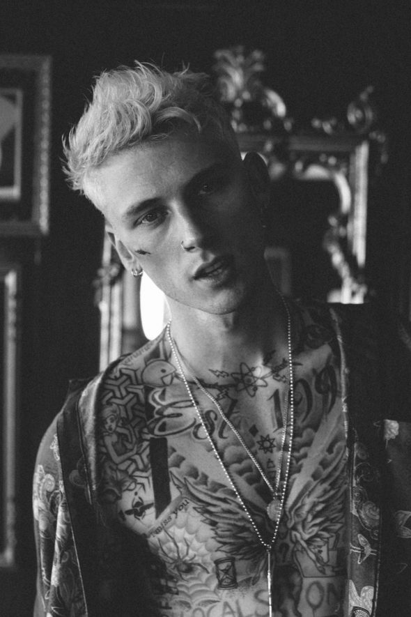 Machine Gun Kelly is Galore's first straight male cover for a reason ...