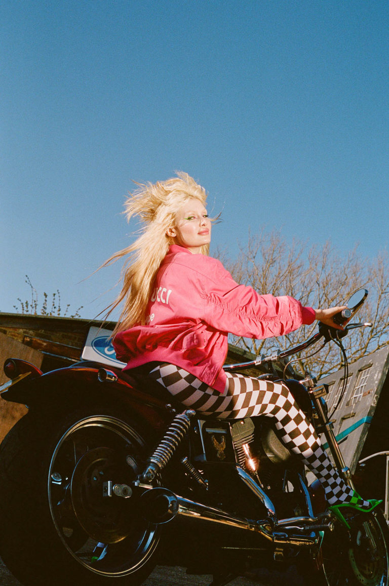 Cassyette Is Wearing Her Heart On Her Patch-Adorned Denim Sleeve