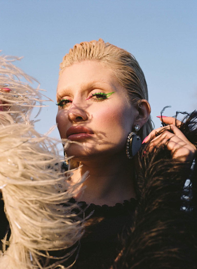 Cassyette Is Wearing Her Heart On Her Patch-Adorned Denim Sleeve