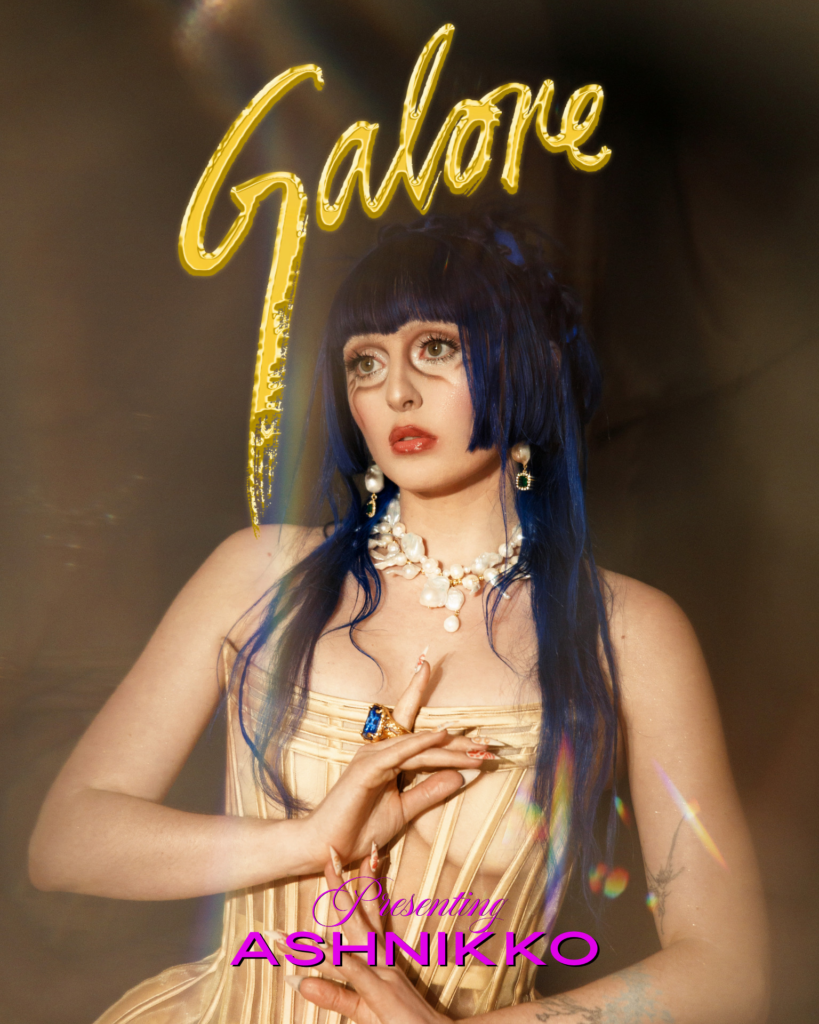 Ashnikko, the Blue-Haired Alt-Pop Cultural Disrupter Lures us in to her Dystopian Fantasies - Galore