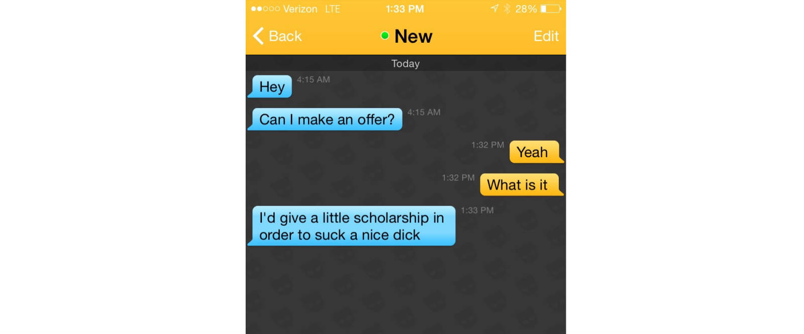 Weirdest Grindr Messages Ever