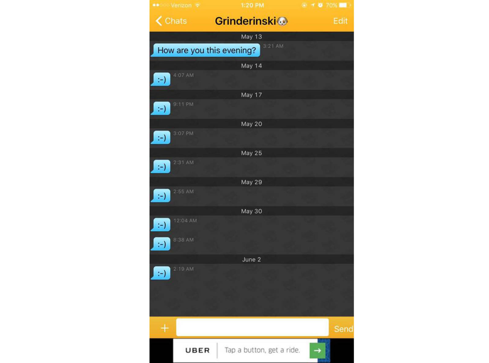 Weirdest Grindr Messages Ever